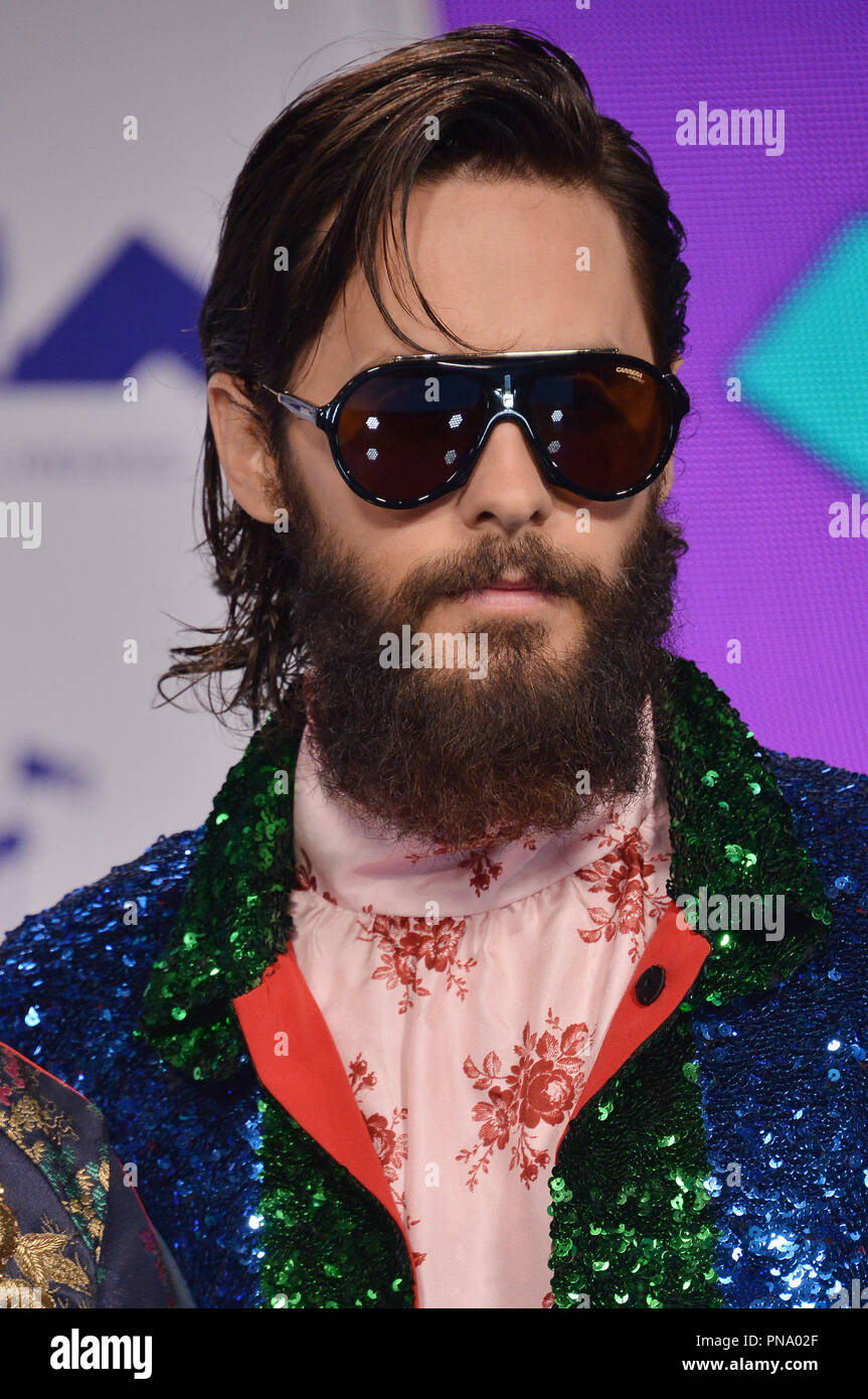 Jared Leto at the 2017 MTV Video Music Awards held at The Forum in ...