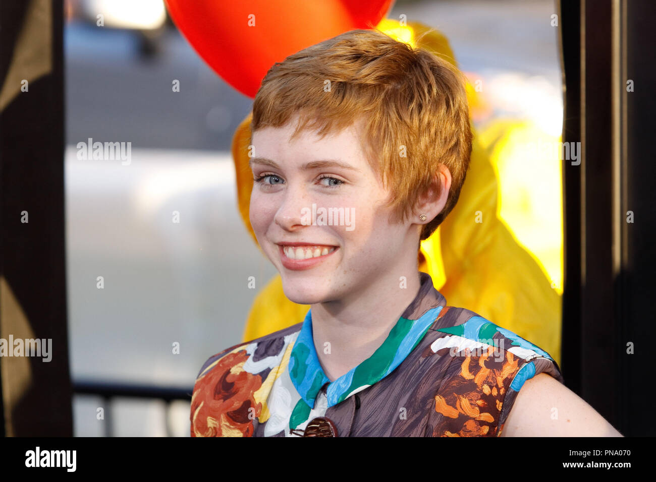 Sophia Lillis at the World Premiere of New Line Cinema's "It" held at ...