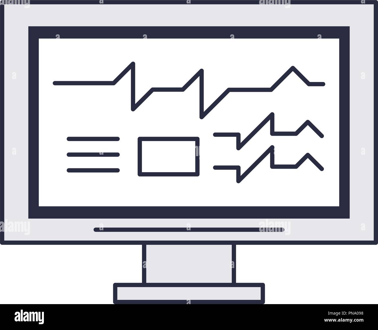 Computer screen technology Stock Vector Image & Art - Alamy
