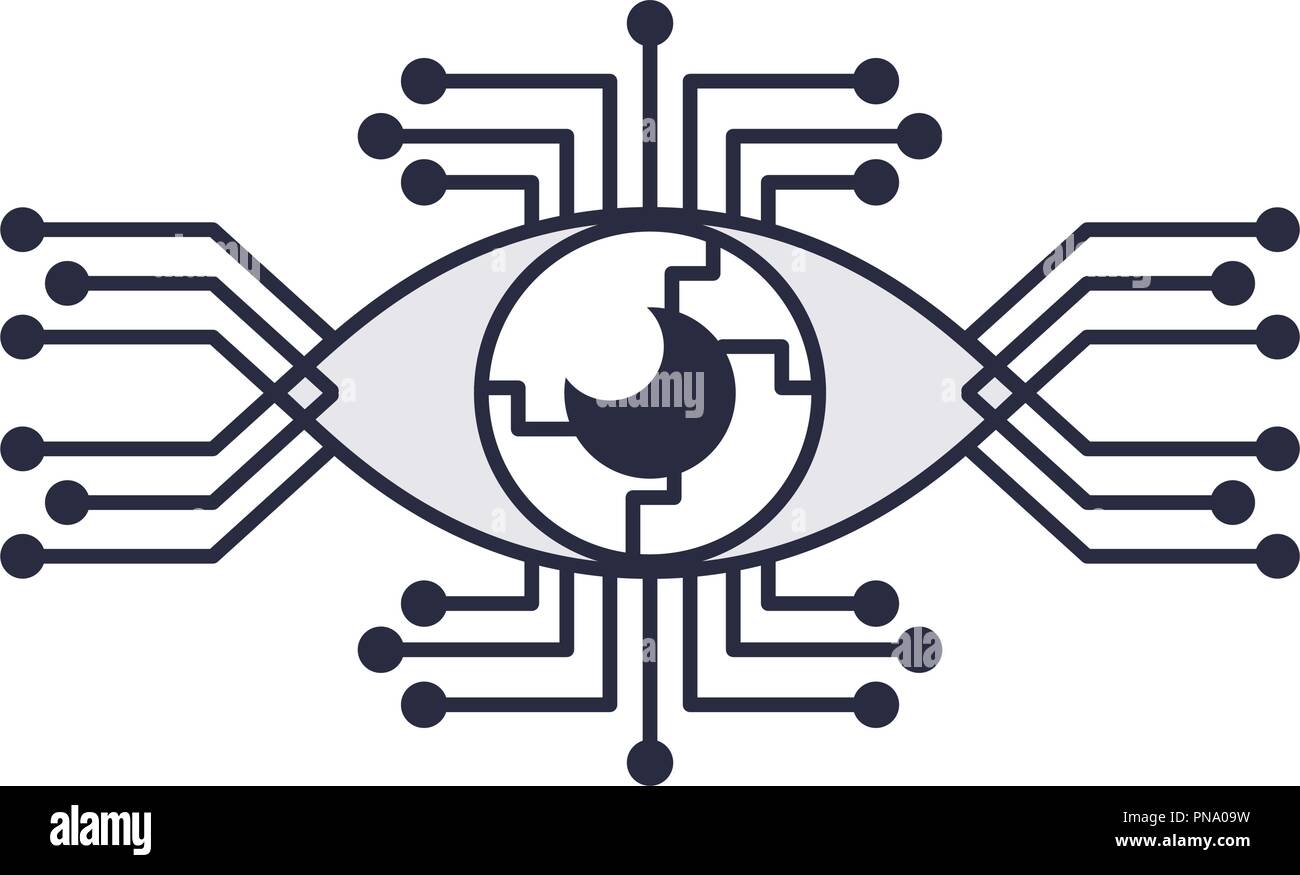 Bionic eye technology Stock Vector Image & Art - Alamy