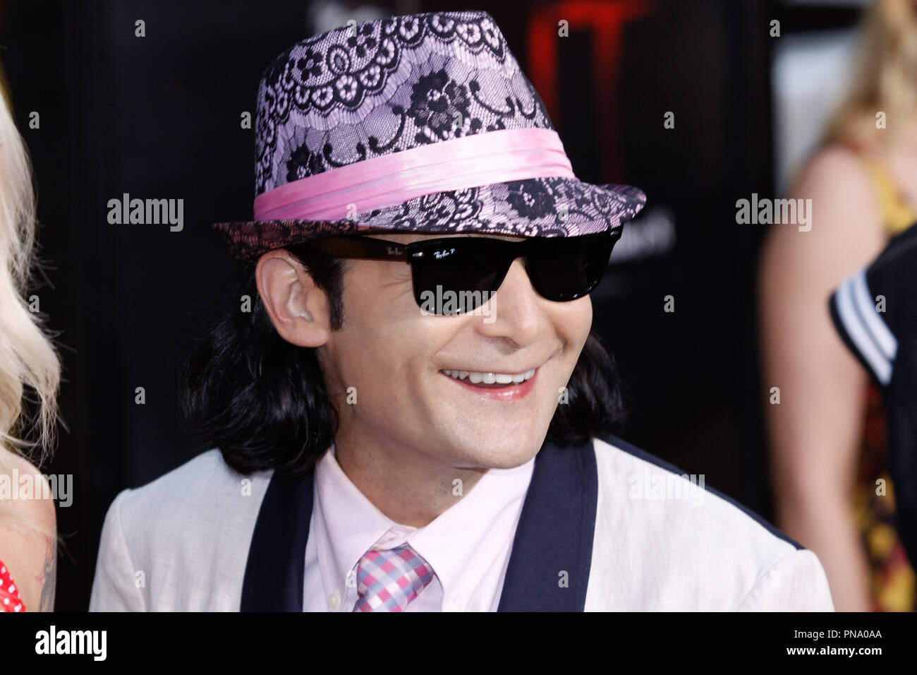 Corey Feldman at the World Premiere of New Line Cinema's "It" held at ...