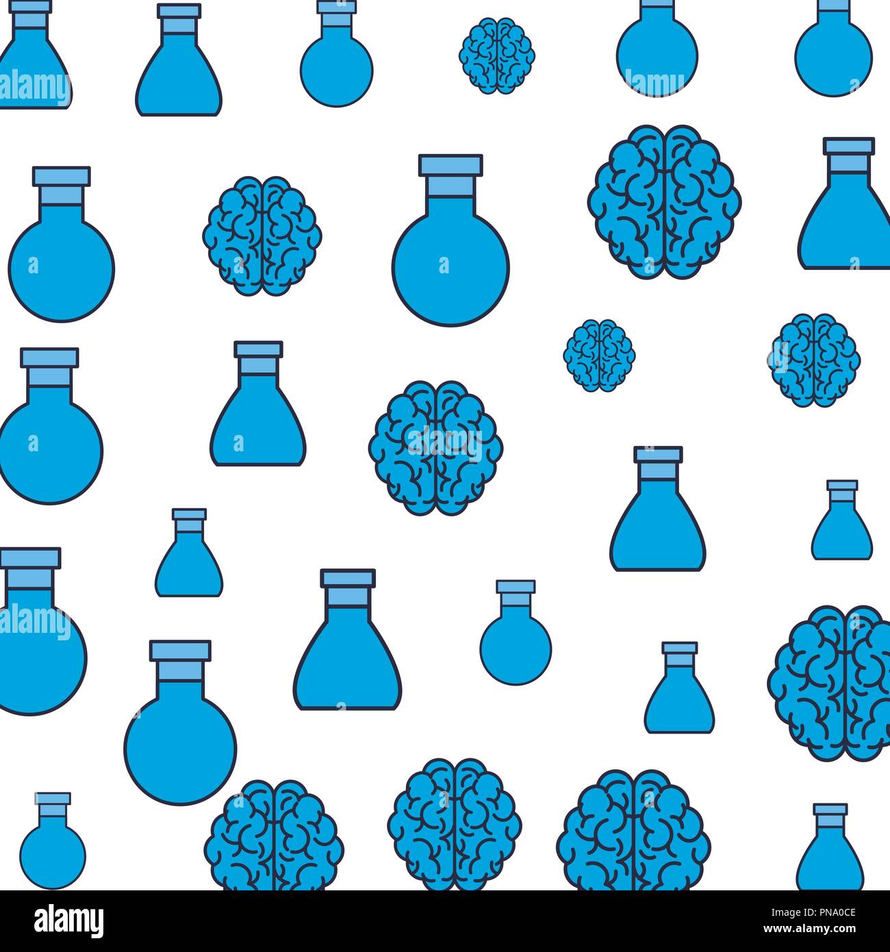 Background technology brain inside Stock Vector Images - Alamy