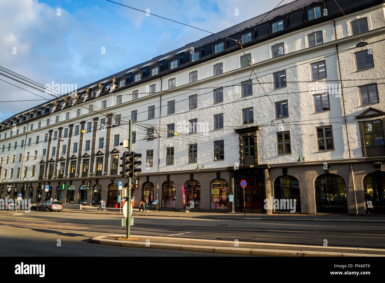 Buildings in central Oslo, Norway Stock Photo - Alamy