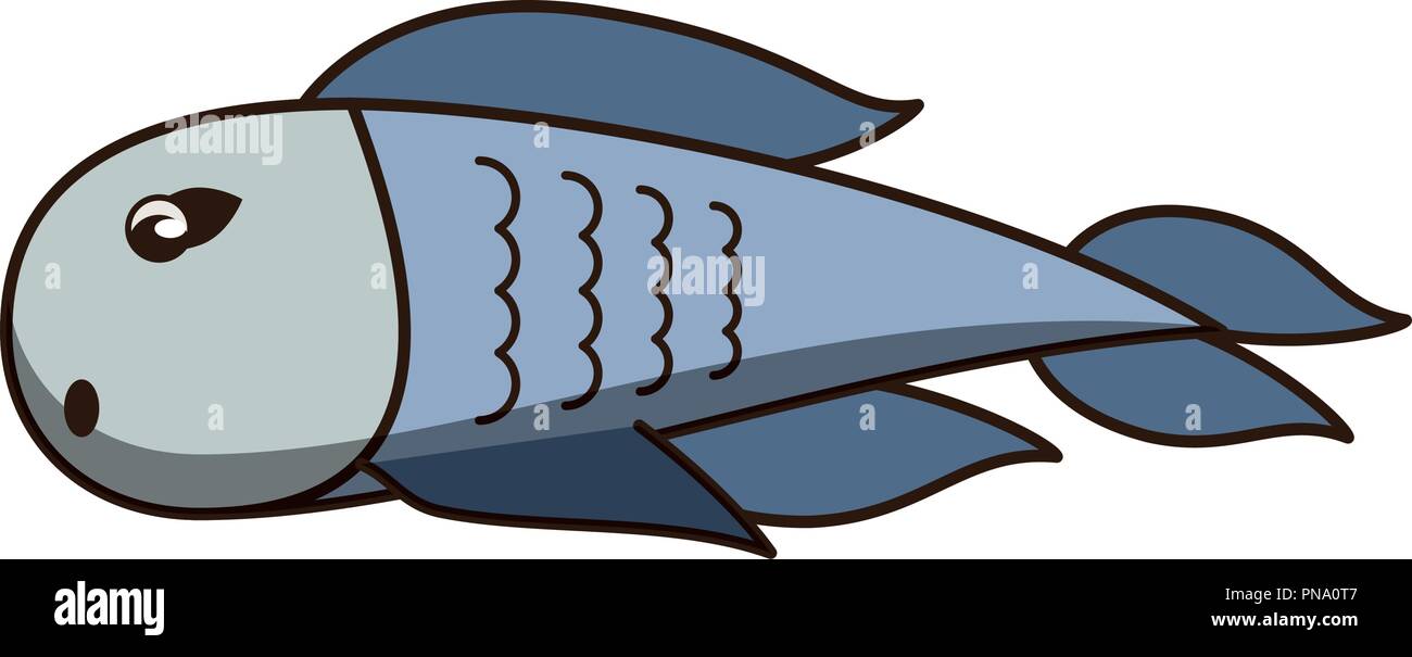 Fish seafood cartoon Stock Vector Image & Art - Alamy