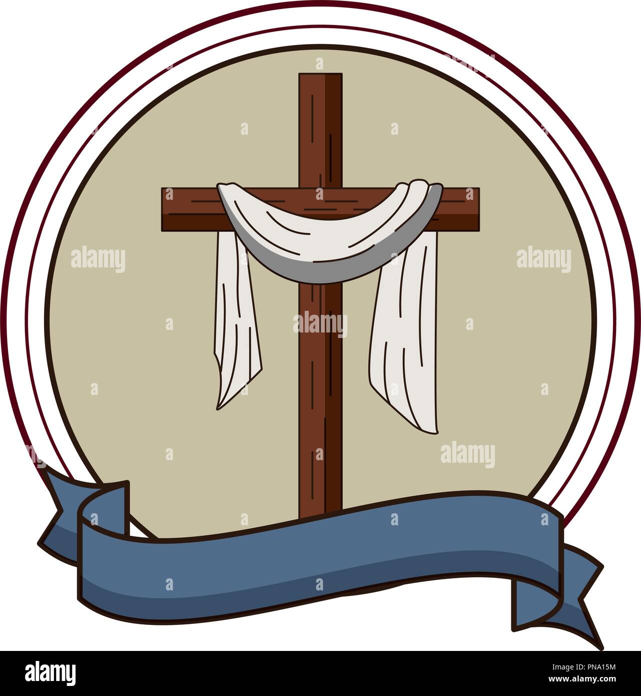 Cloth of christ Stock Vector Images - Alamy