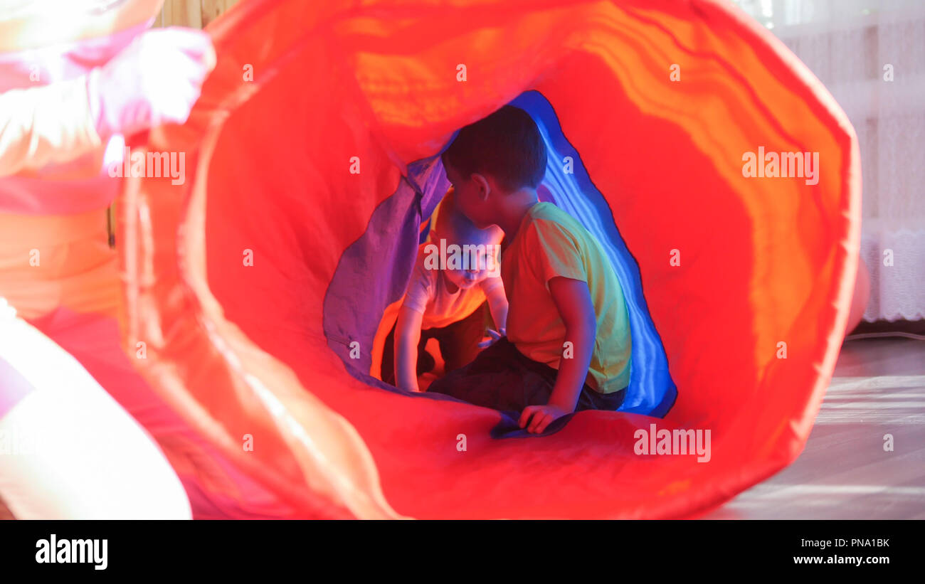 Crawling through pipe hi-res stock photography and images - Alamy