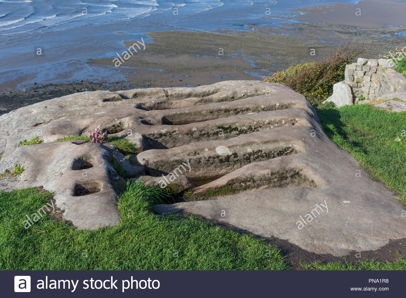Heysham Morecambe Graves Stone High Resolution Stock Photography and ...