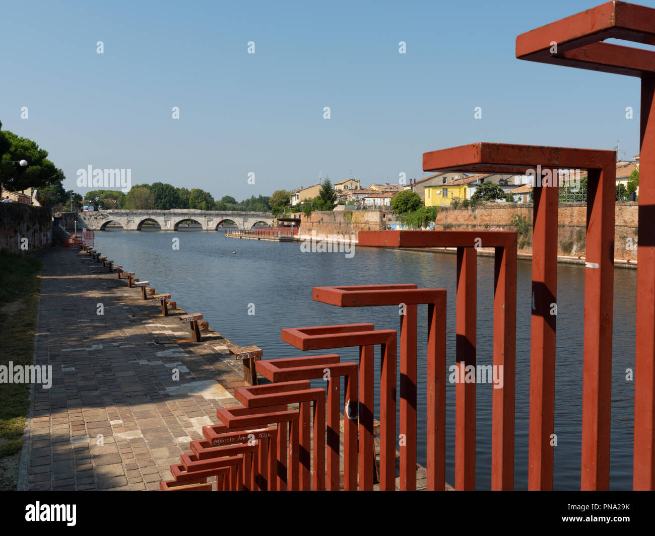 Tiberius bridge hi-res stock photography and images - Alamy