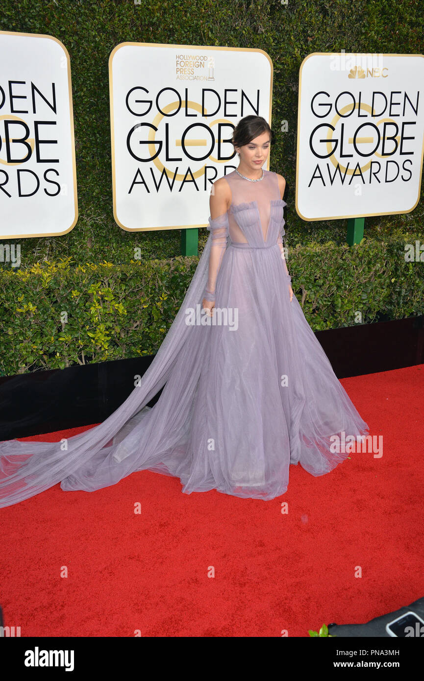 Hailee Steinfeld At The 74th Golden Globe Awards At The Beverly Hilton
