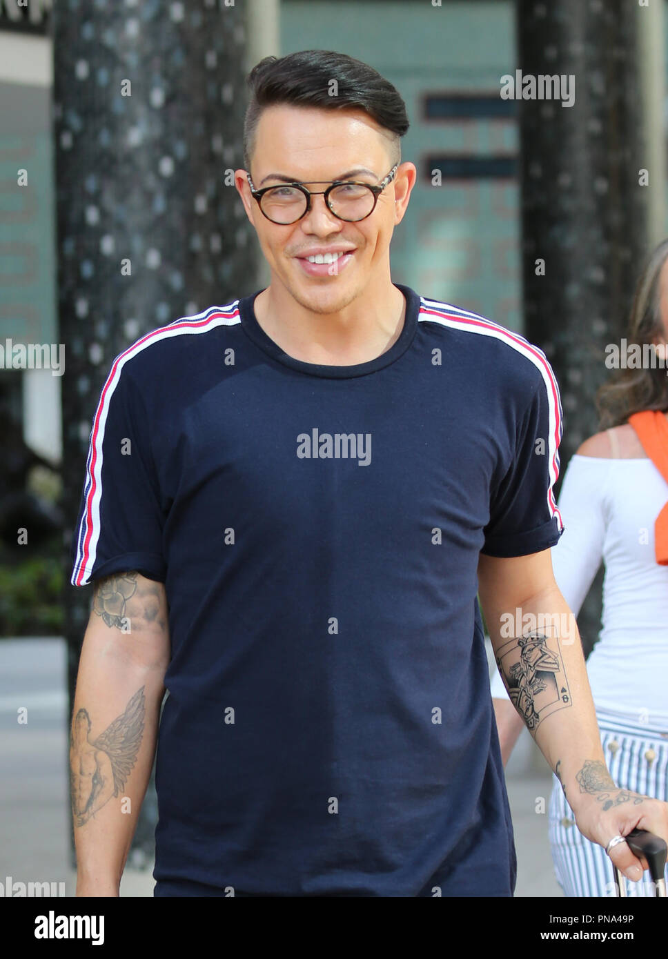 Bobby Norris and Lorraine Chase outside ITV Studios Featuring: Bobby ...