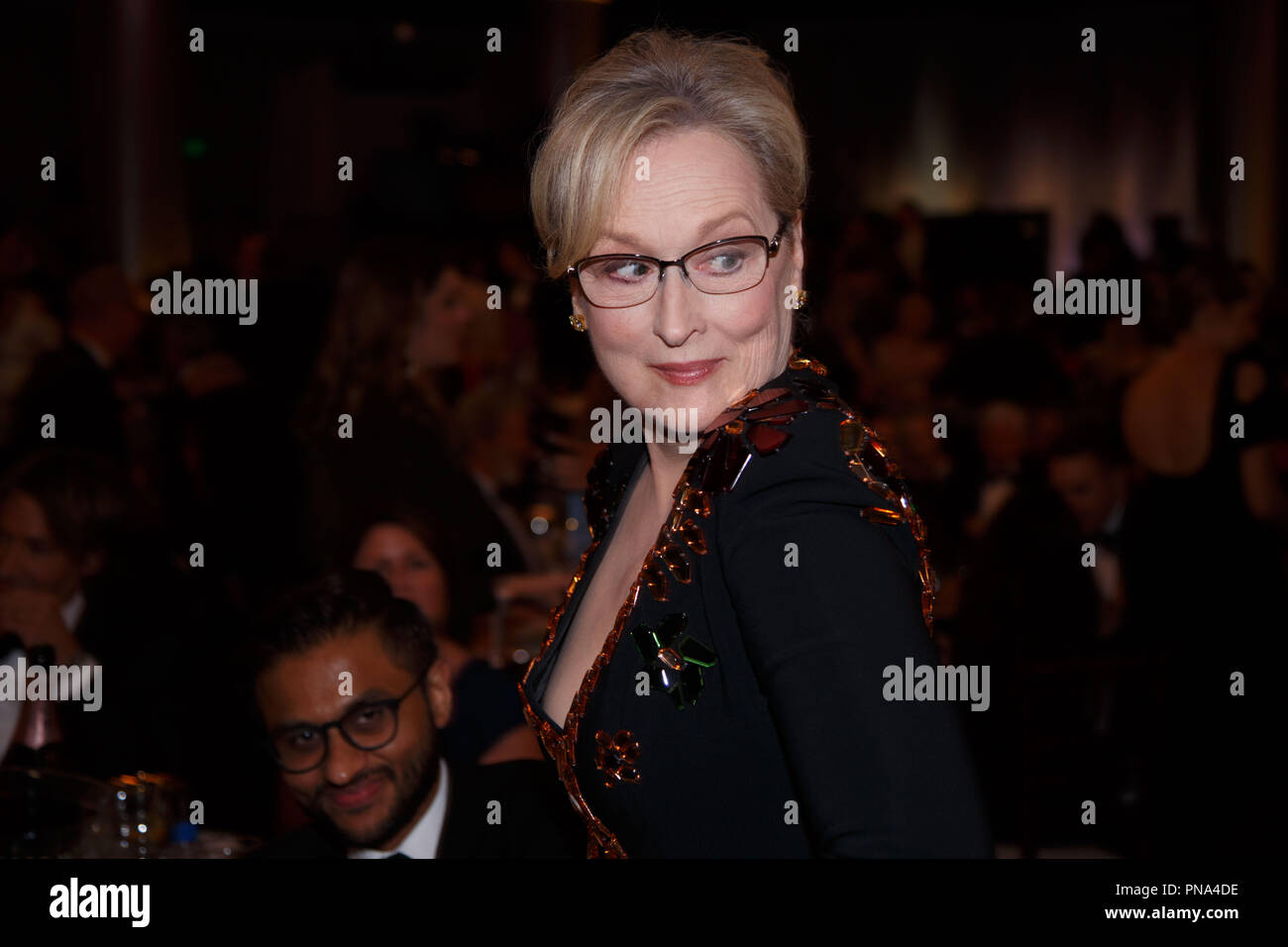 Meryl Streep, winner of the Cecil B. DeMille Award for her “outstanding ...