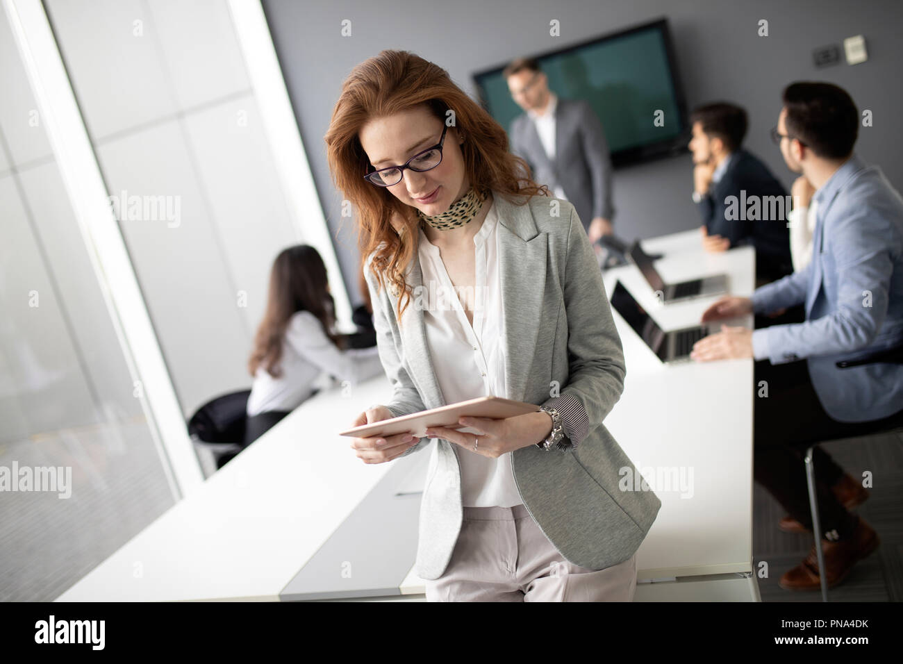 Conference room teamwork hi-res stock photography and images - Alamy