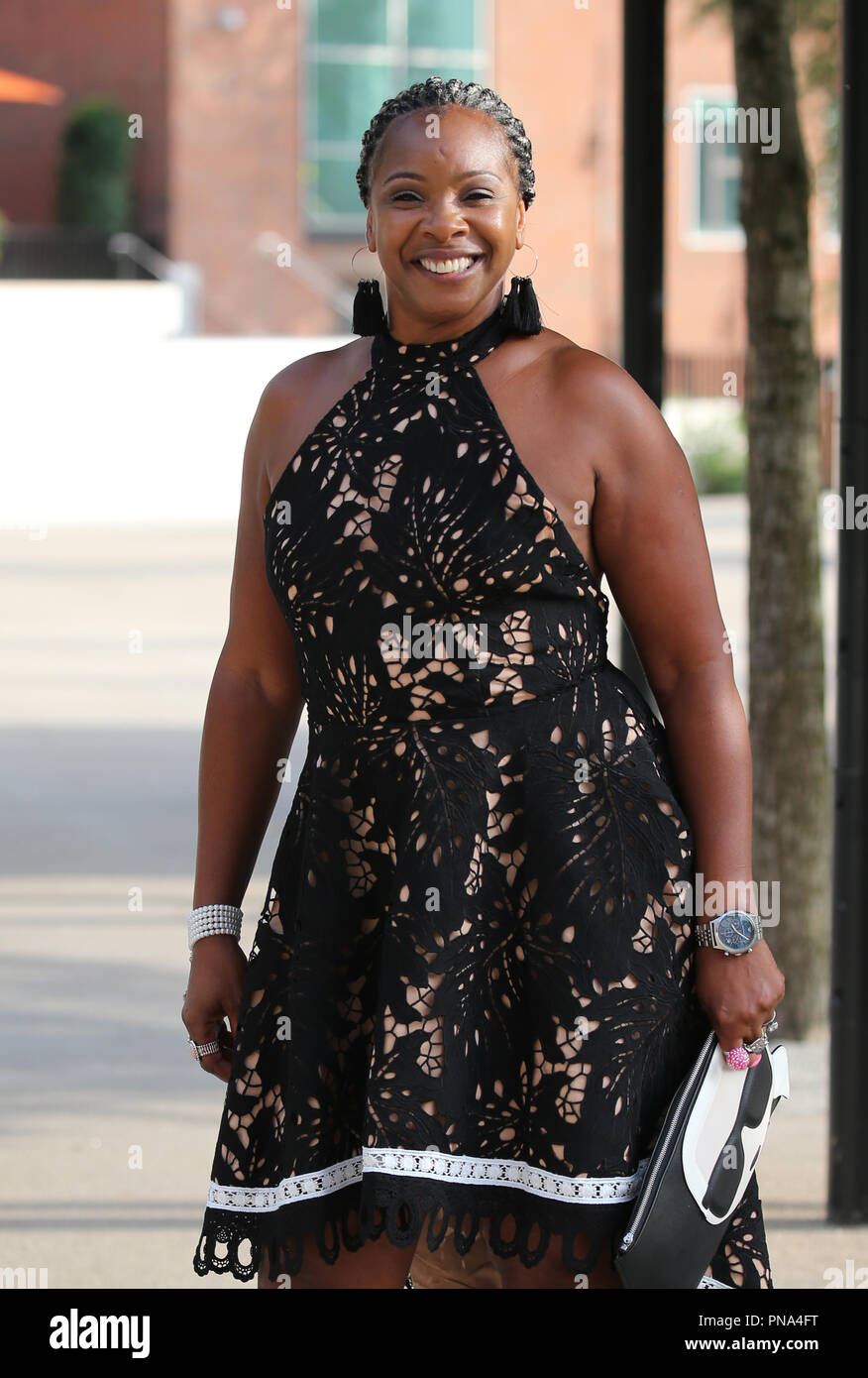 Sandi Bogle outside ITV Studios Featuring: Sandi Bogle Where: London ...