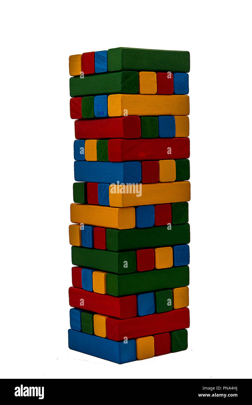 Jenga fall hi-res stock photography and images - Alamy