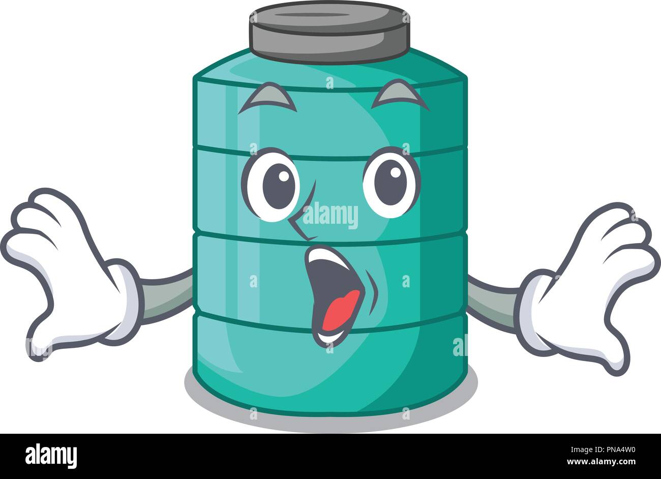 Open water tank Stock Vector Images - Alamy