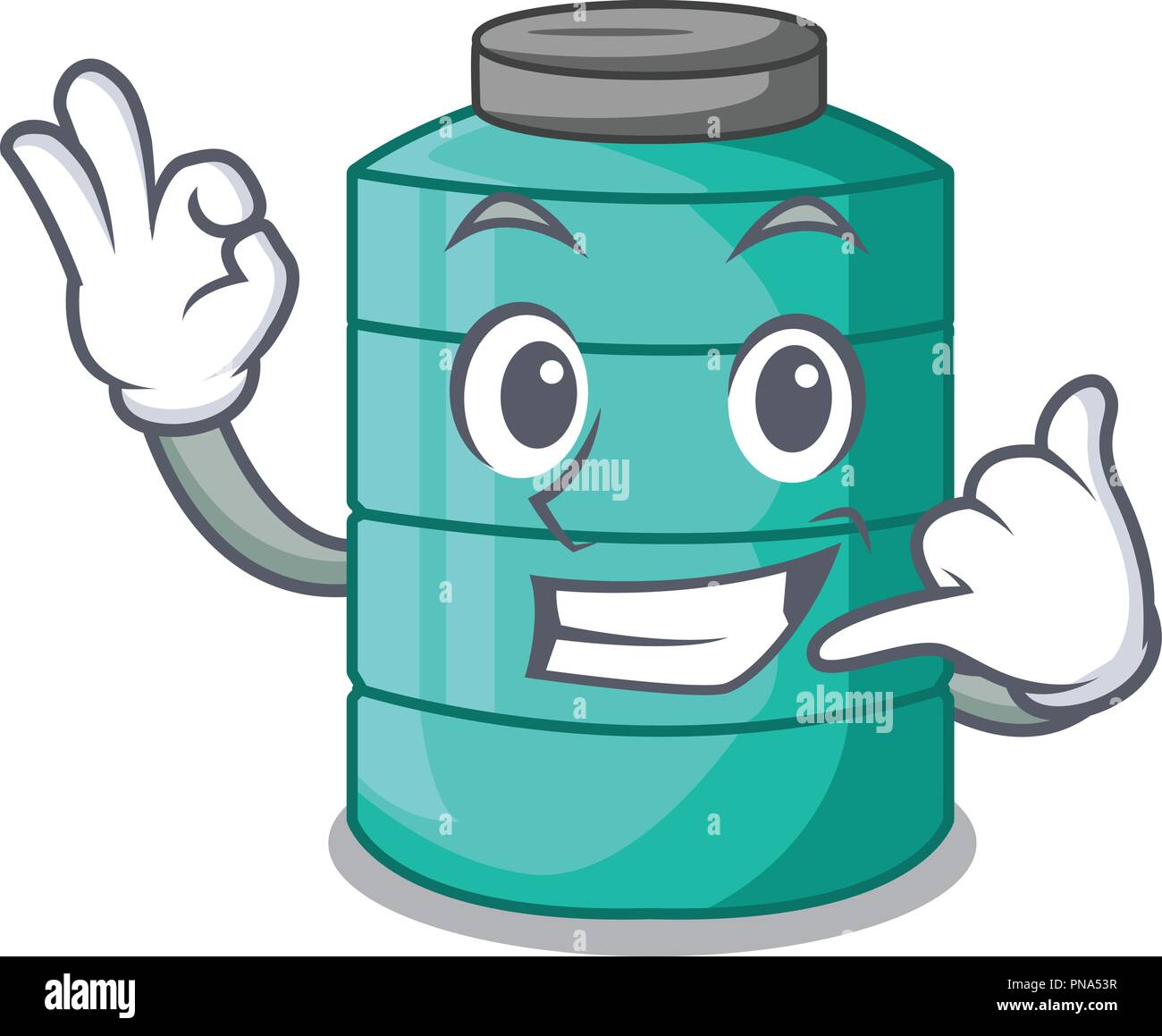 Call me cartoon water tank for in agriculture Stock Vector Image & Art ...