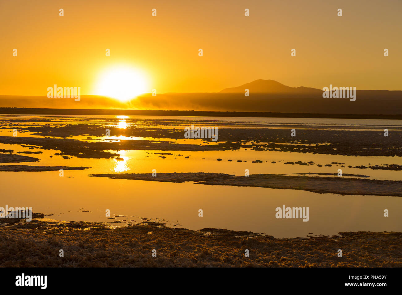 Colorful mountains sunset in atacama hi-res stock photography and ...