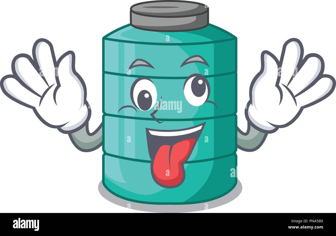 Crazy cartoon water tank for in agriculture Stock Vector Image & Art ...