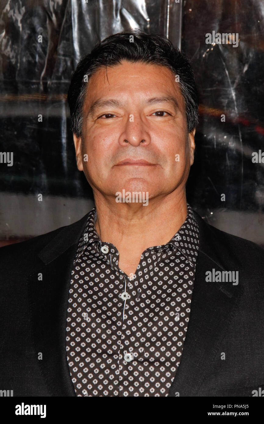 Gil Birmingham at the Premiere of Warner Bros' "Live By Night" held at ...