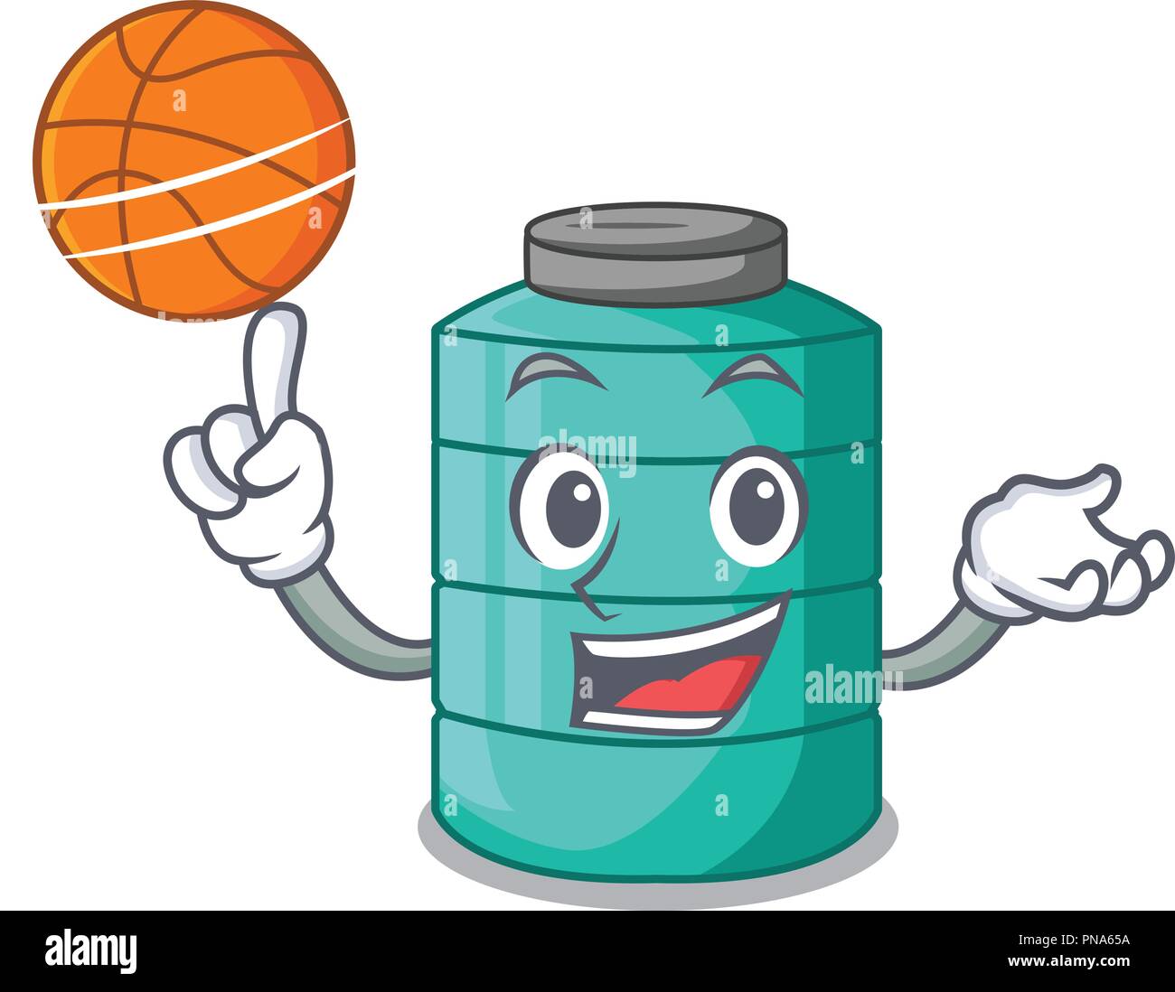 Plastic storage tanks Stock Vector Images - Alamy
