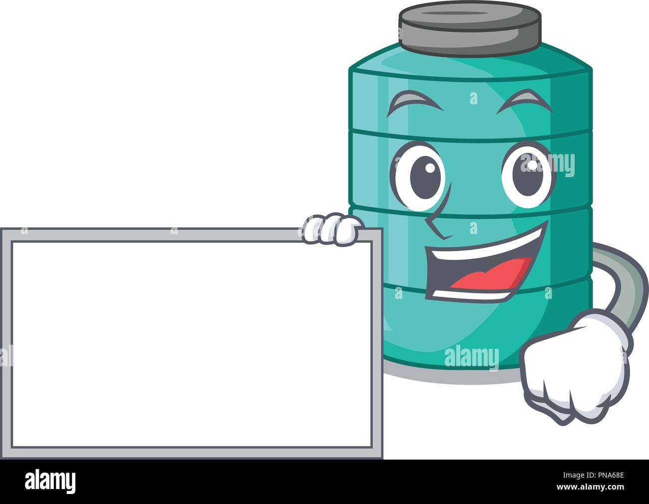 Timber water tank Stock Vector Images - Alamy