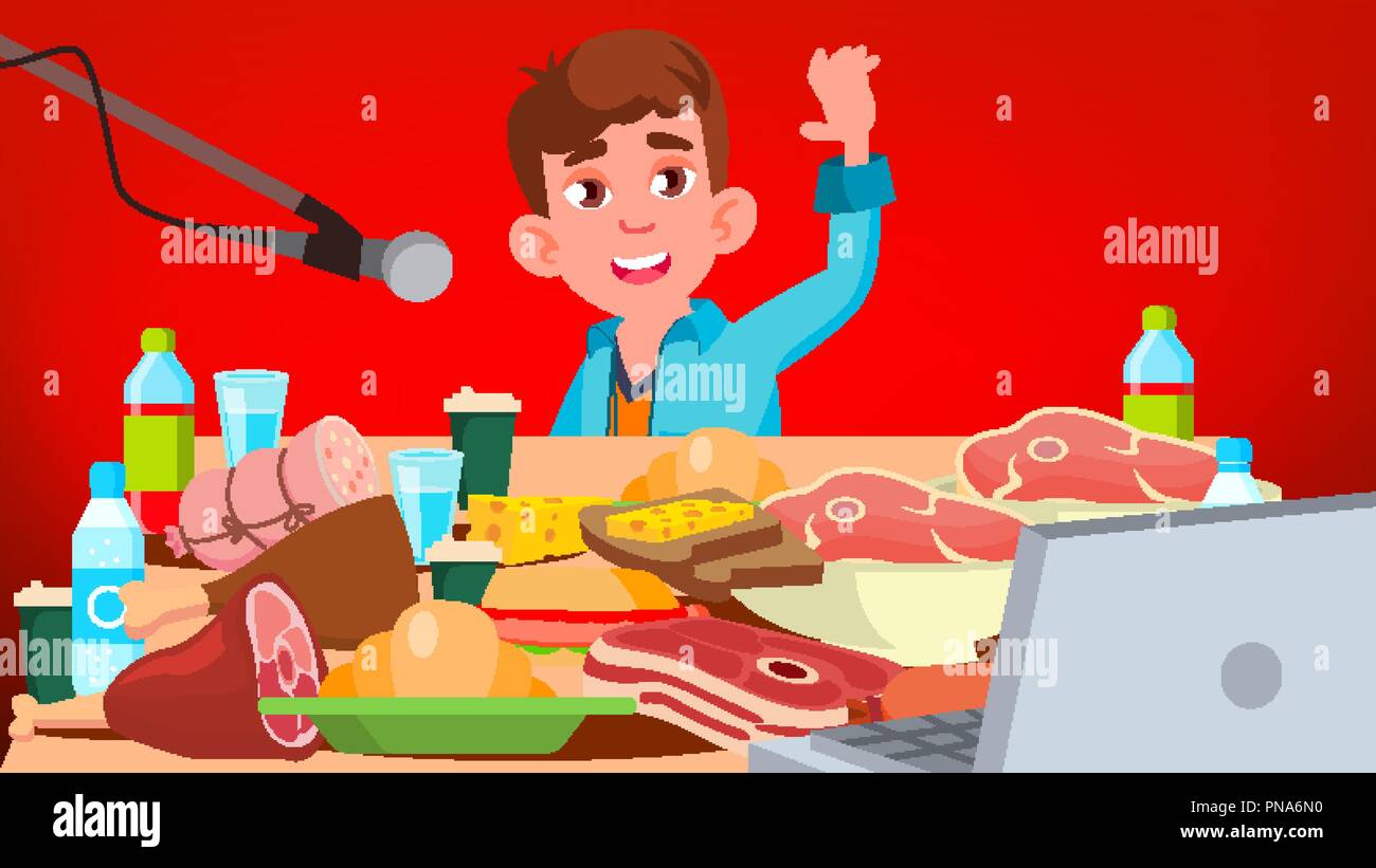 Gluttony Cartoon High Resolution Stock Photography and Images - Alamy