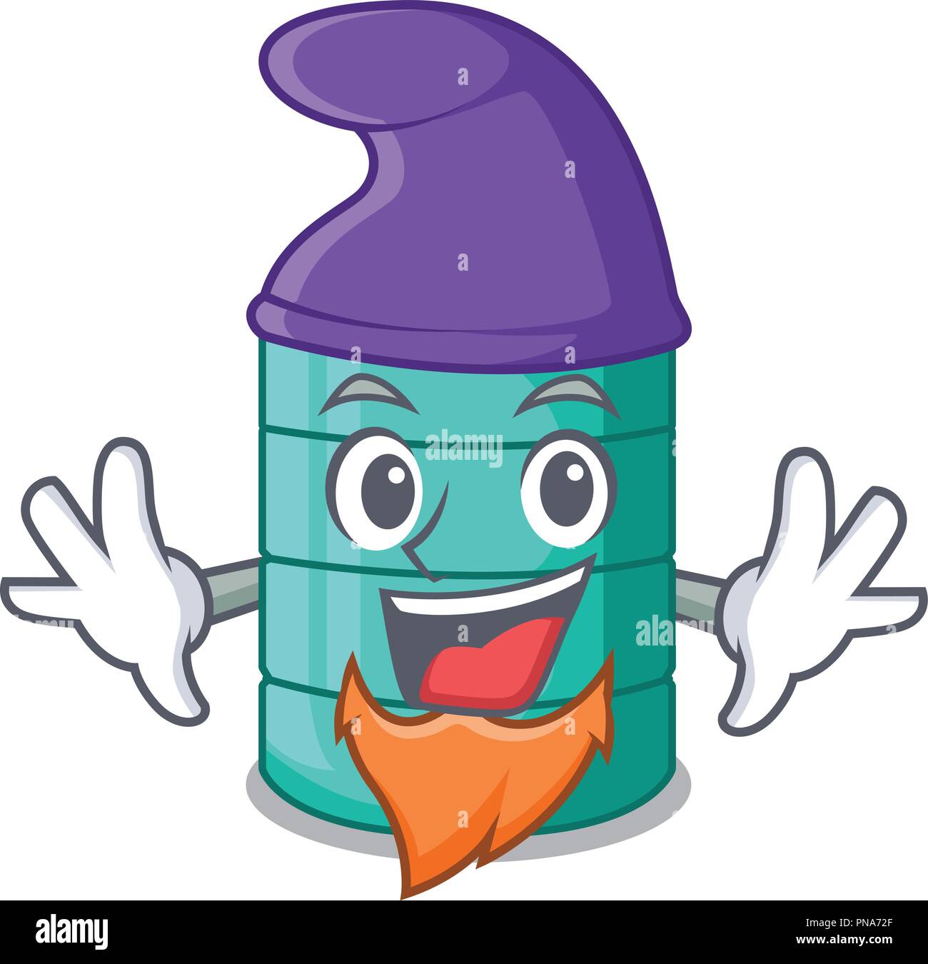 Elf cartoon big industrial water tank container Stock Vector Image ...