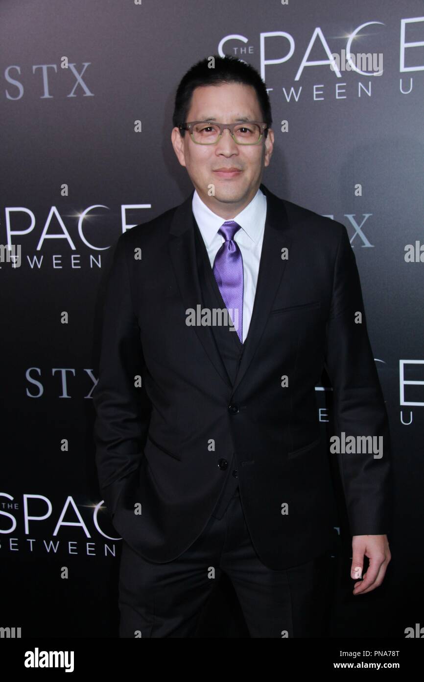 Scott Takeda 01/17/2017 The Los Angeles Premiere of "The Space Between ...