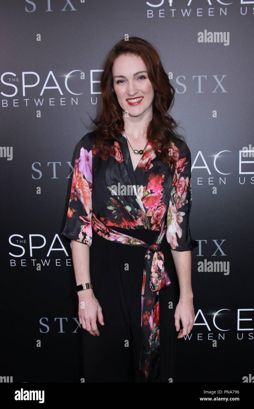Kristen Rakes 01/17/2017 The Los Angeles Premiere of "The Space Between ...