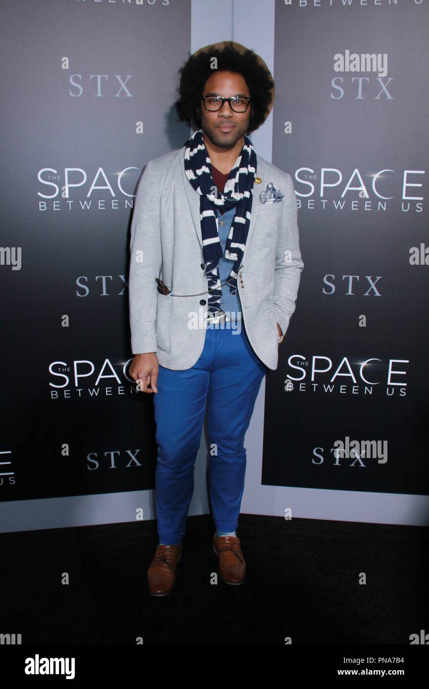 Johnathan Fernandez 01/17/2017 The Los Angeles Premiere of "The Space ...