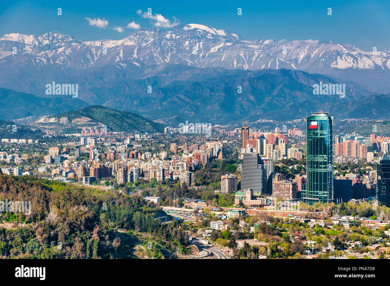 Building Mapocho River Santiago Chile Stock Photos & Building Mapocho ...