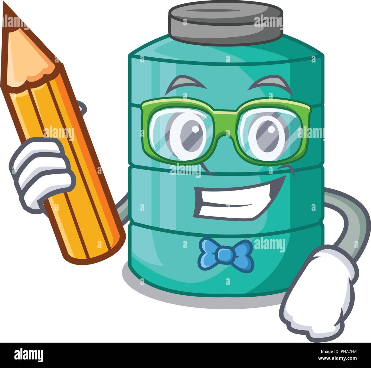 Student plastic cartoon water tank in the outdoor Stock Vector Image ...