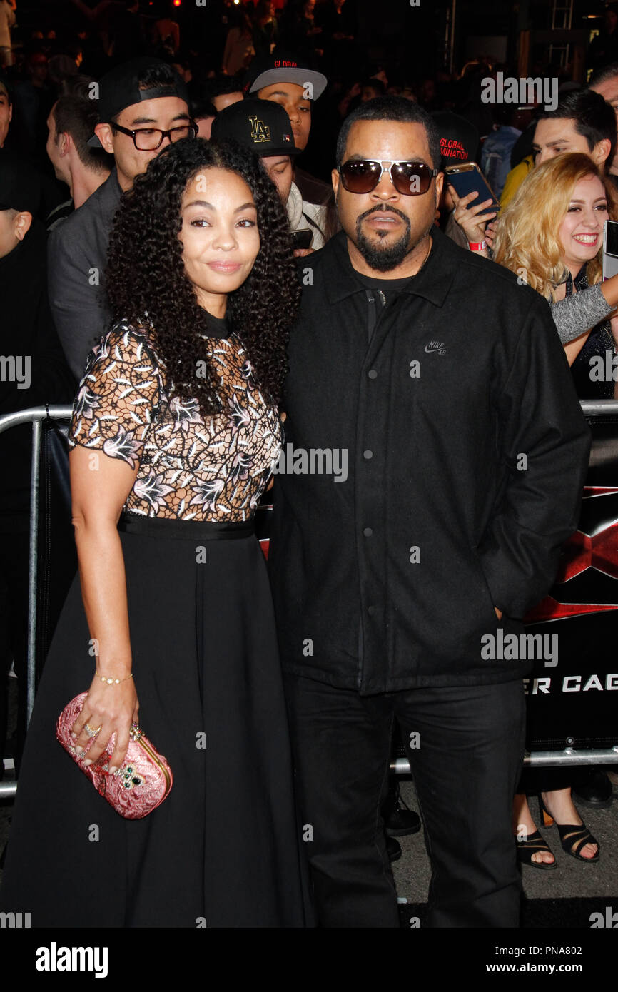 Kimberly Woodruff, Ice Cube at the Premiere of Paramount Pictures' "xXx ...