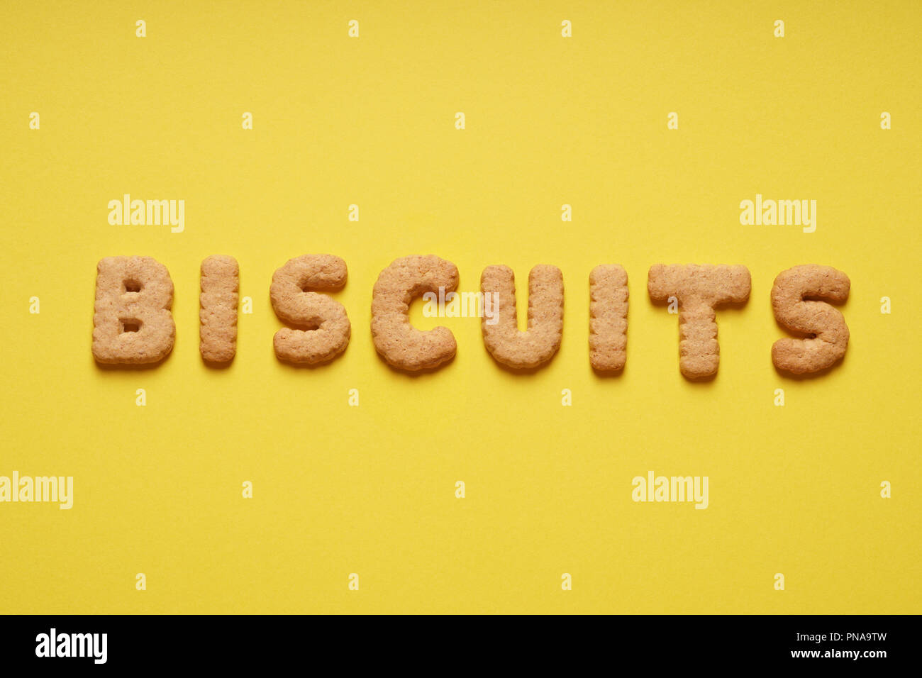 Biscuit font hi-res stock photography and images - Alamy