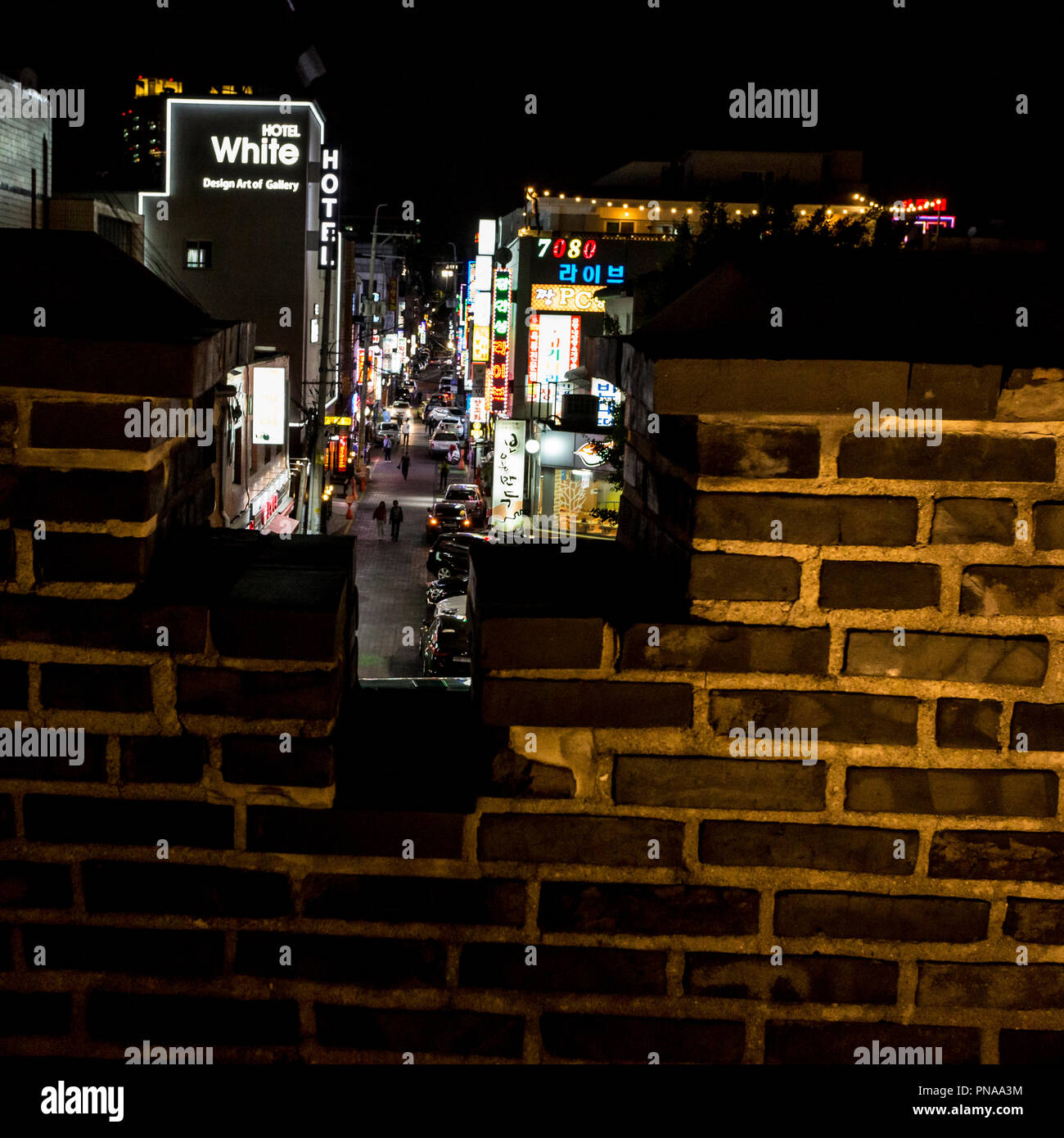 Night 2 People Car High Resolution Stock Photography and Images - Alamy