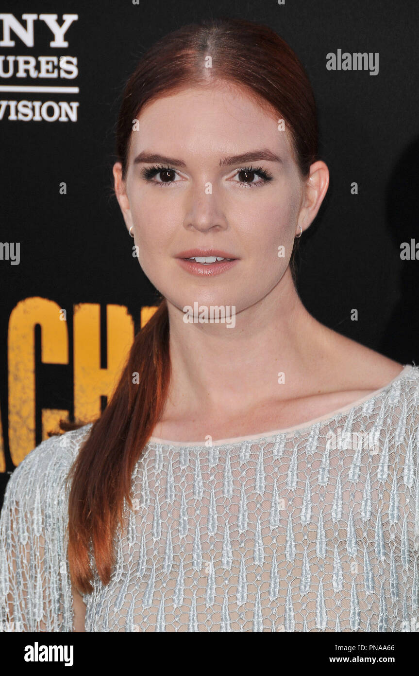 Emily Tyra at "Preacher" Season 2 Premiere held at the Theater at the ...