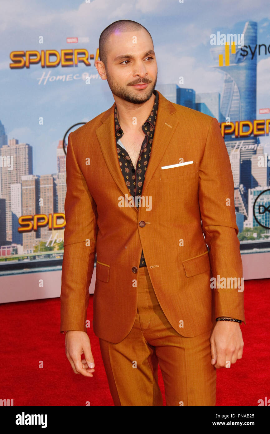 Michael Mando at the World Premiere of Columbia Pictures' "Spider-Man ...