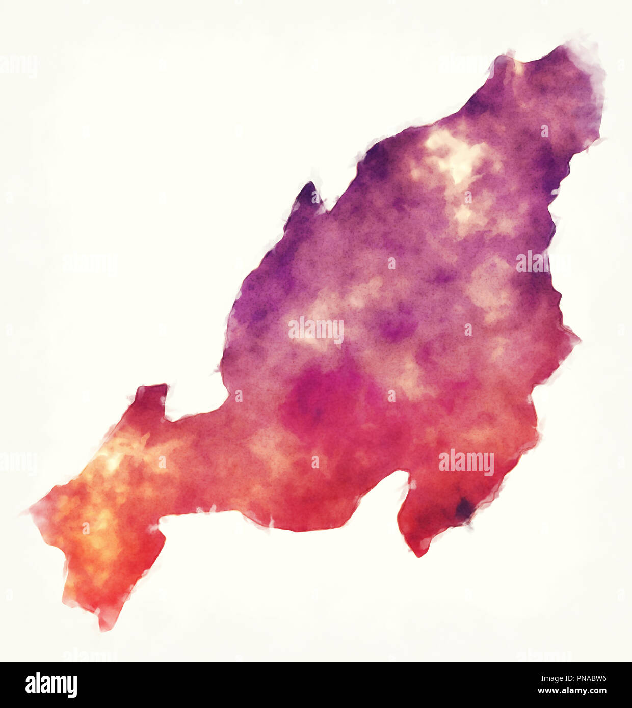 Nagaland map hi-res stock photography and images - Alamy