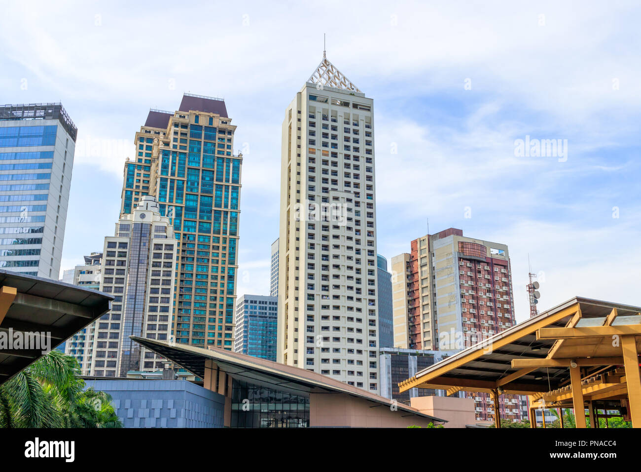 Buildings In Makati Stock Photo - Alamy