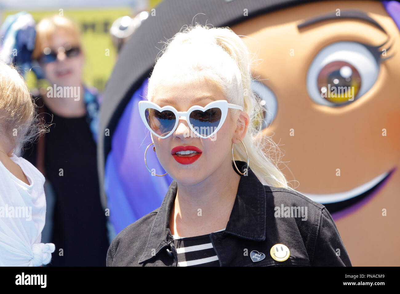Christina Aguilera at the World Premiere of Columbia Picture's "The ...