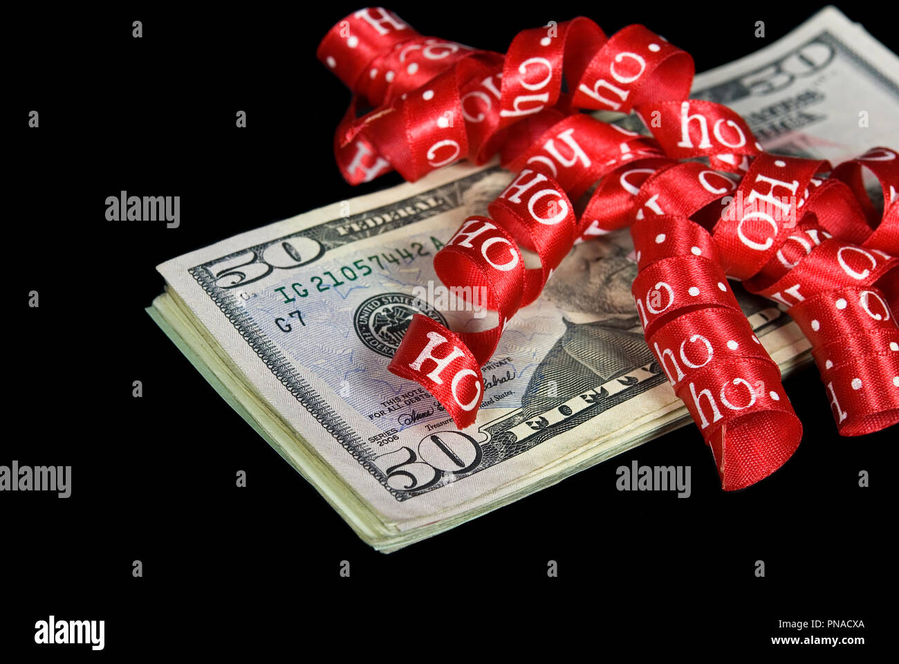 Holiday ribbon hi-res stock photography and images - Alamy