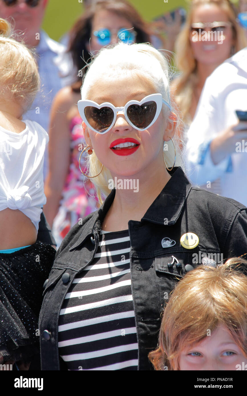 Christina Aguilera at the World Premiere of Columbia Picture's "The ...