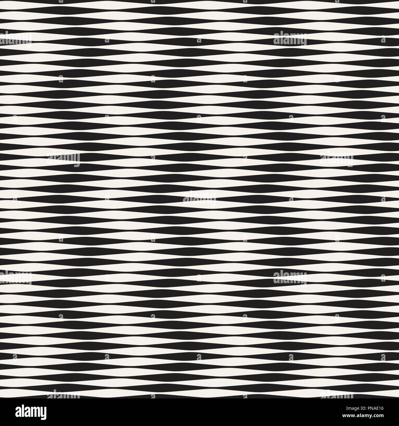 Seamless ripple pattern. Repeating vector texture. Wavy graphic background. Simple stripes Stock ...