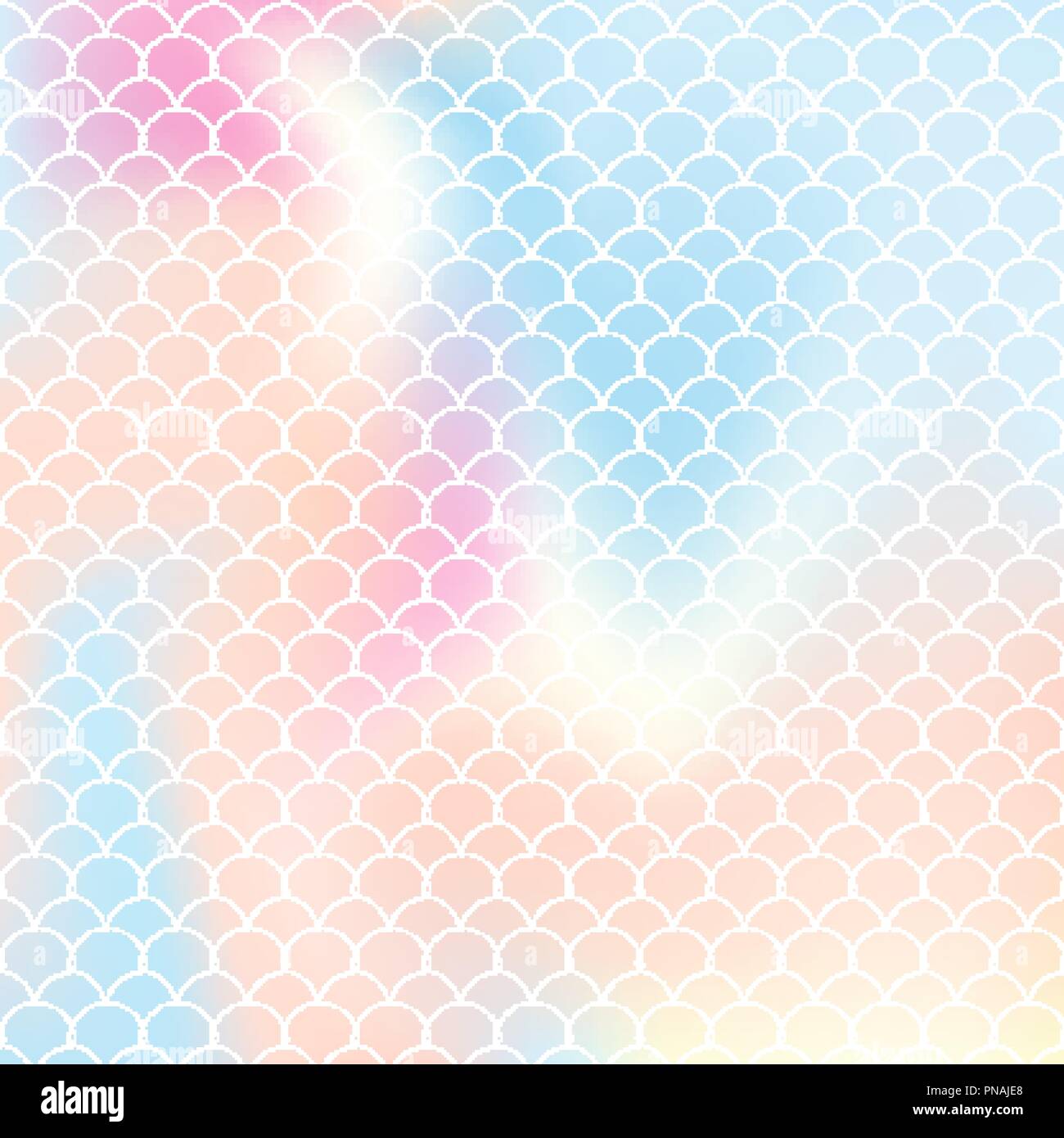 Mermaid scales background holographic Stock Vector Images - Alamy