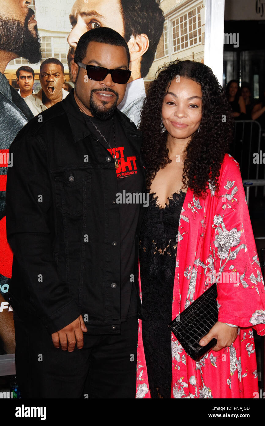 Kimberly Woodruff, Ice Cube at the Premiere of New Line Cinema's "Fist ...