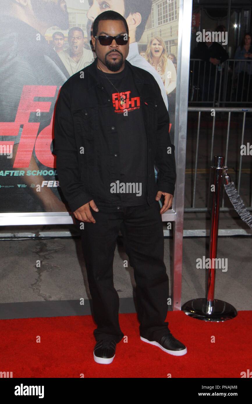 Ice Cube 2/13/2017 Los Angeles Premiere of "Fist Fight" held at the ...