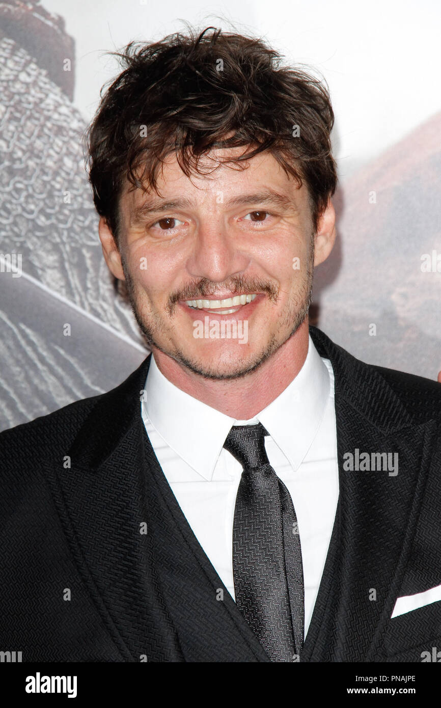 Pedro Pascal at the Premiere of Universal Pictures' "The Great Wall ...