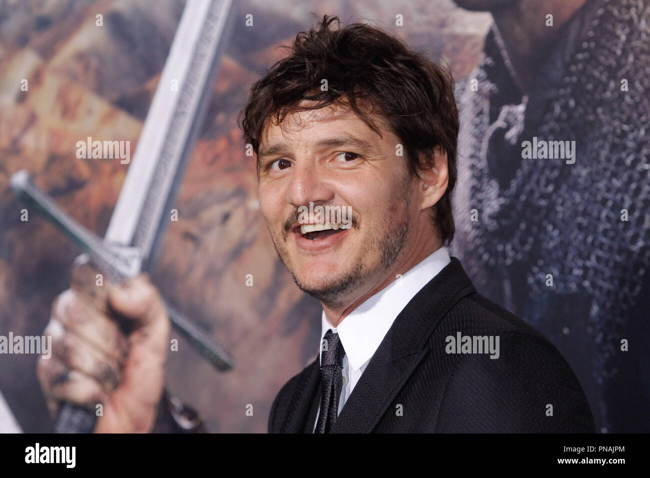Pedro Pascal at the Premiere of Universal Pictures' "The Great Wall ...