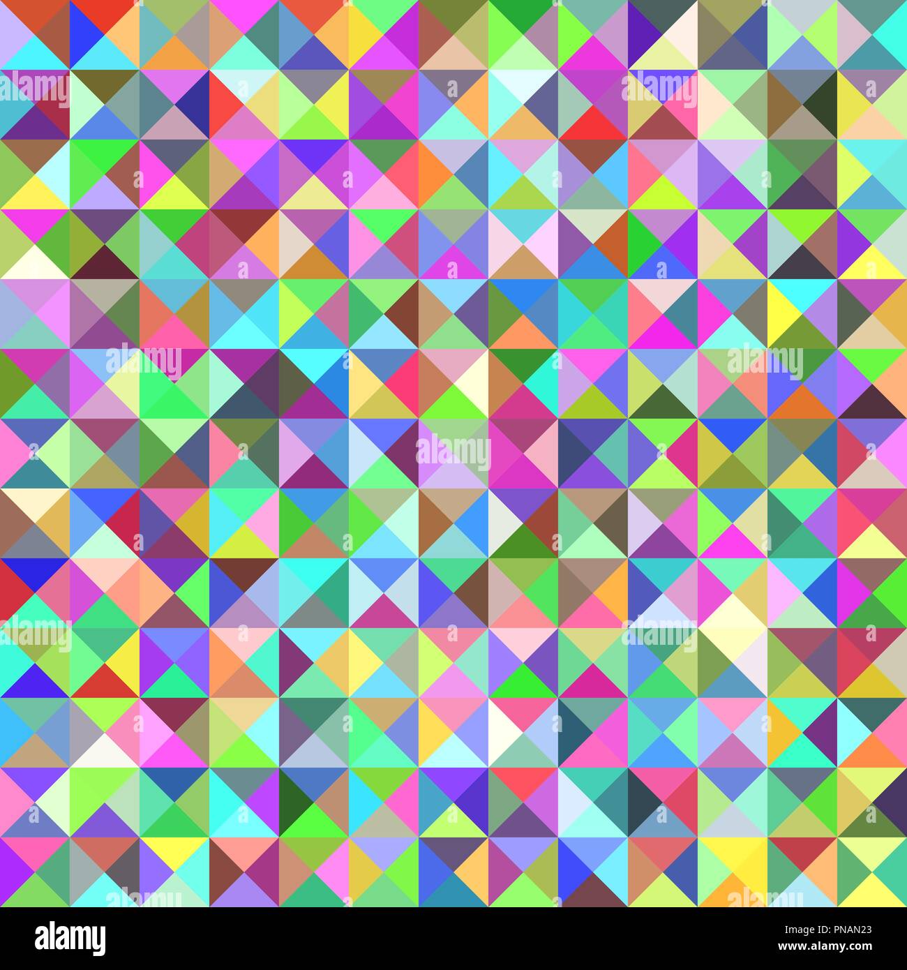 Geometrical triangle tiled pattern background - vector graphic from ...