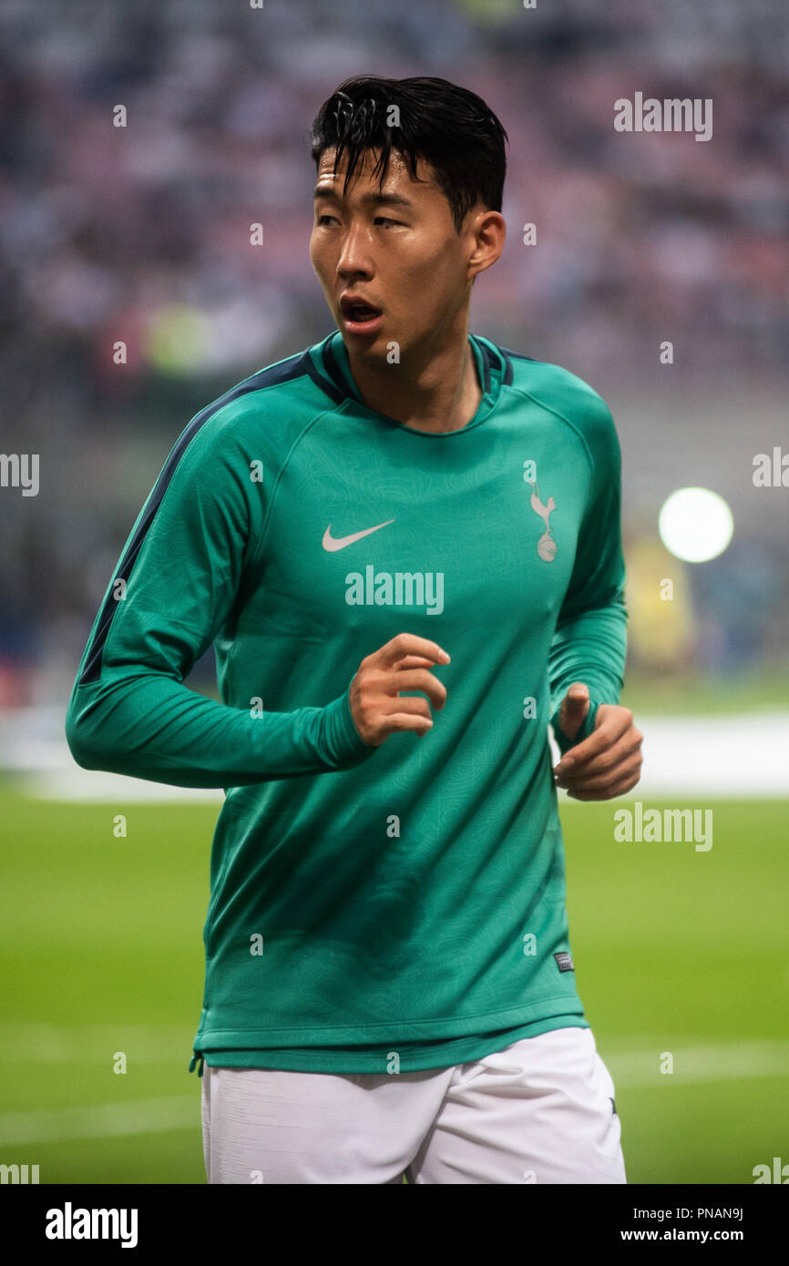 Hueng-Min Son (Tottenham Hotspur)during the UEFA Champions League Group ...